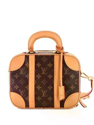 LOUIS VUITTON Valisette Handbag Monogram Canvas Pm Satchel