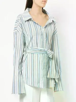 Caroline Constas Striped Shirt