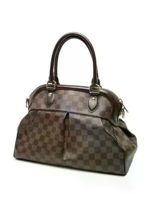 LOUIS VUITTON 2008 Damier Ebene Trevi Pm Satchel