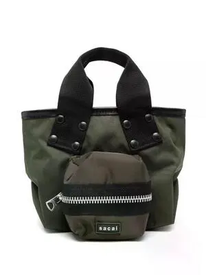 Sacai Zip Detail Tote Bag
