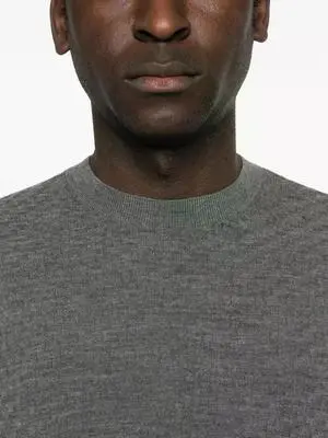 Emporio Armani Textured Virgin Wool Sweater