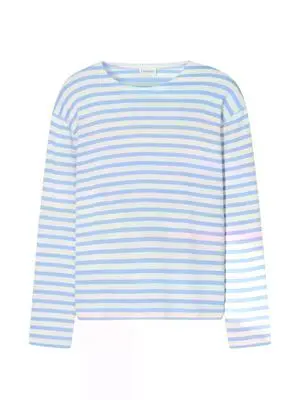 Closed Striped Longsleeve Top - Blue