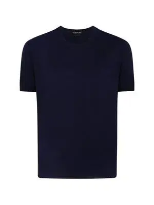 TOM FORD Short-sleeved T-shirt - Blue