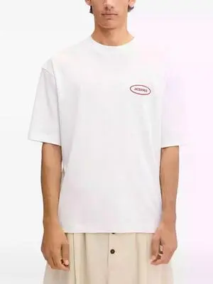 Jacquemus Crew-neck Embroidered T-shirt