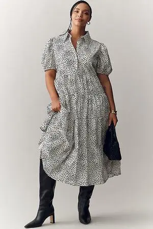 Women's Zip-Up Midi Dresses
