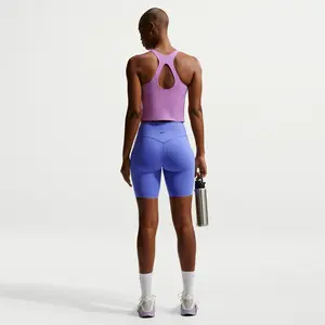 Nike Universa High-waisted 8" Biker Shorts - Blue