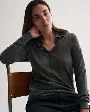 Veronica De Piante Luna Cashmere Polo