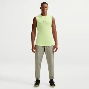 Nike Pro Dri-fit Tight Sleeveless Fitness Top - Green