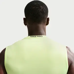Nike Pro Dri-fit Tight Sleeveless Fitness Top - Green