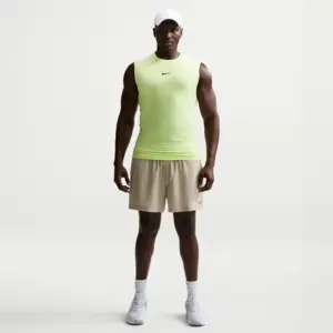 Nike Pro Dri-fit Tight Sleeveless Fitness Top - Green