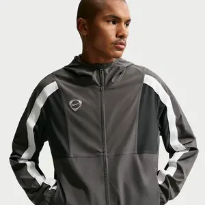 men's hooded training jackets