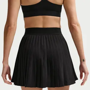 Nike Victory Dri-fit High-waisted Tennis Skirt - Black