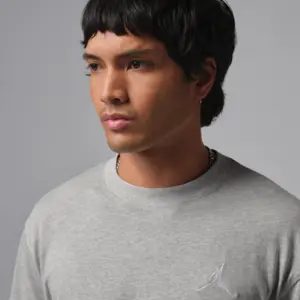 JORDAN Embroidered Jumpman T-shirt - Grey