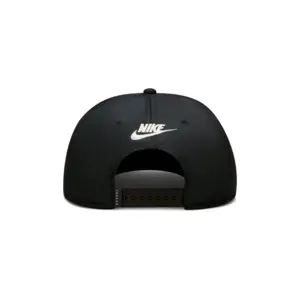 JORDAN Essentials Pro Structured Flat Bill Cap - Black