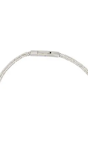 AREA Crystal Knot Necklace