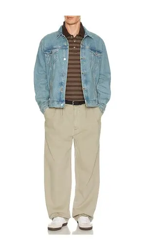 Lacoste Croc Denim Trucker Jacket