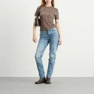 ANINE BING Sylvie T-shirt - Leopard