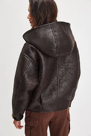 Free People We The Free Apres Cozy Reversible Jacket