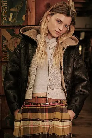 Free People We The Free Apres Cozy Reversible Jacket