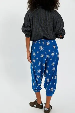 ONETEASPOON Printed Jersey Harem Pants