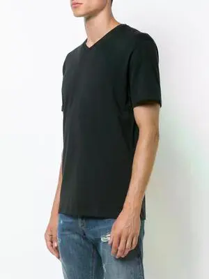 PYA V-neck T-shirt - Black