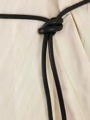 Ter Et Bantine Single-breasted Belted Mid-length Coat