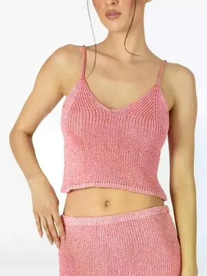 PARAMIDONNA Bruna V-neck Top - Pink