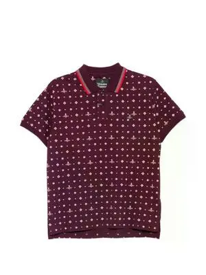 VIVIENNE WESTWOOD Orb Print Polo Shirt