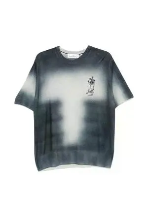 VIVIENNE WESTWOOD Pattern Graphic T-shirt - Grey