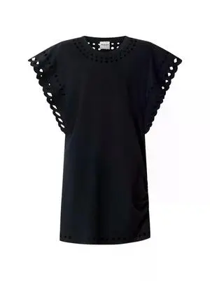 MARANT ETOILE Orlane Cutout Mini Dress - Blue