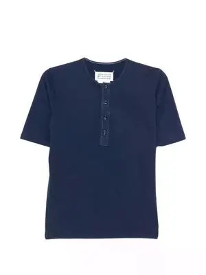 MAISON MARGIELA Button Short-sleeve T-shirt