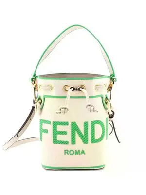 Fendi Embroidered Bucket Bags