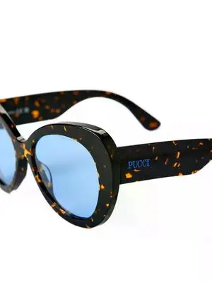 Emilio Pucci Round Frame Sunglasses