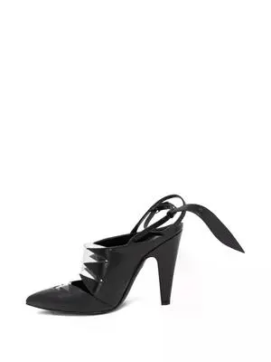 Calvin Klein Kai 105 Cutout Leather Pumps