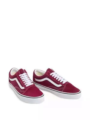 VANS Old Skool Lace-up Sneakers - Red