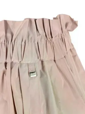Herno Taffeta A-line Skirt - Neutrals