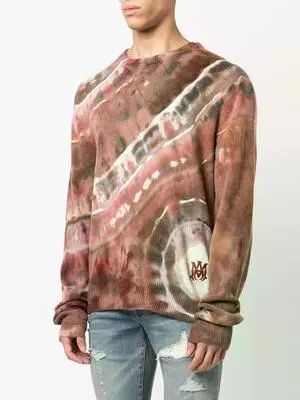 Amiri Tie-dye Cashmere Blend Sweater