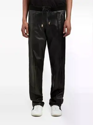 Palm Angels Leather Track Pants