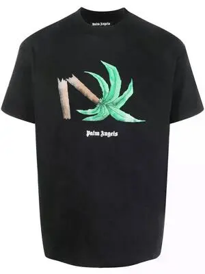 Palm Angels Broken Palm Print T-shirt