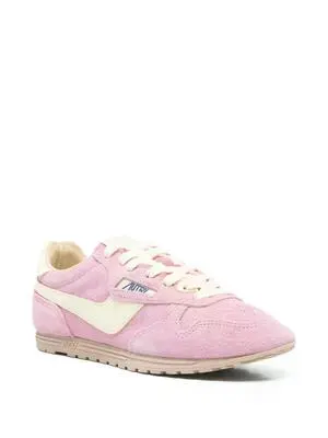 AUTRY Windspin Panelled Sneakers - Pink