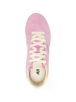 AUTRY Windspin Panelled Sneakers - Pink