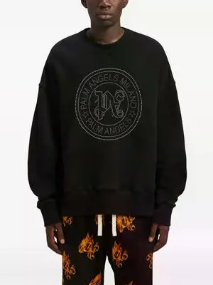 Palm Angels Milano Studded Sweatshirt