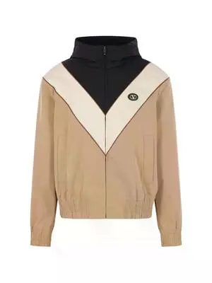 Valentino Garavani Vlogo Signature Hooded Jacket
