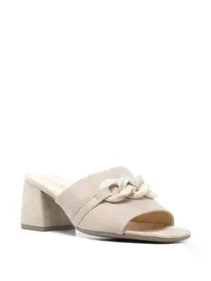 Gabor Chain-detail Mules
