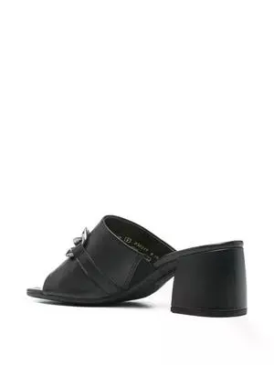 Gabor Chain-embellished Mules - Black