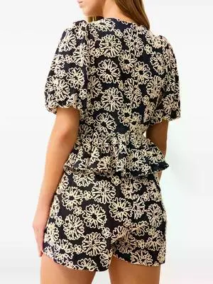 MARIE OLIVER Floral Print Shorts