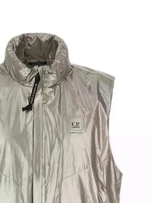 C.P. COMPANY Removable Hood Metropolis Series Vest - Grey