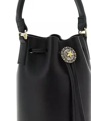 KATE CATE Star Detail Bucket Bag - Black