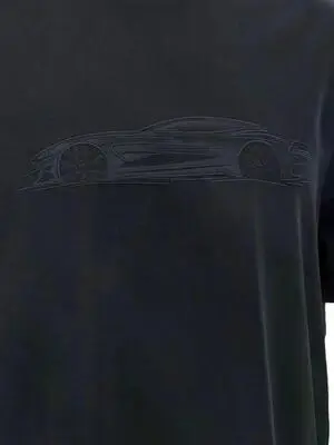BOSS X Aston Martin Mercerised-cotton T-shirt With Car Artwork