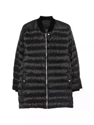 MONCLER + RICK OWENS Flight Logo-appliqué Quilted Jacket